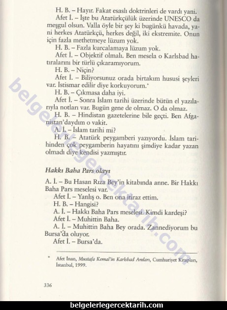 atatürk afet inan resmi tarih sansür atatürk islam – Belgelerle Gerçek ...